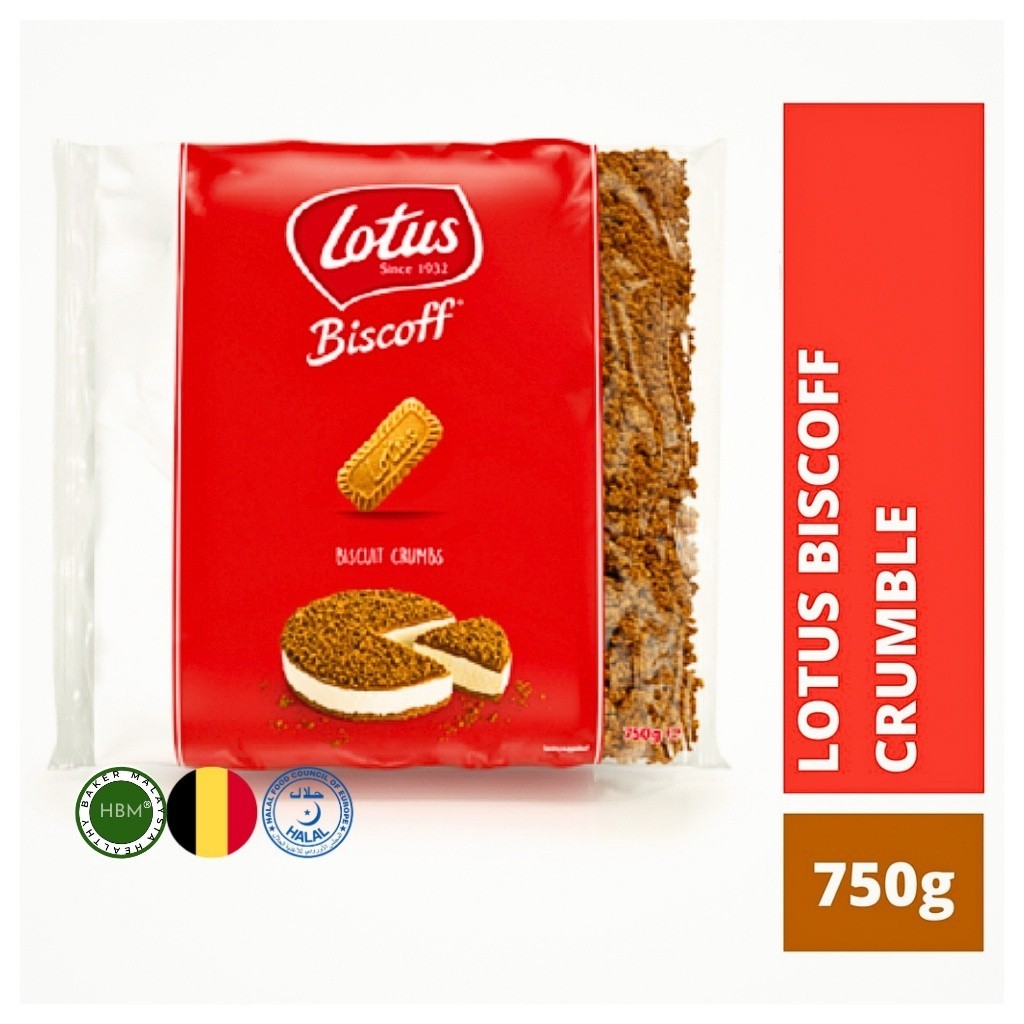 Lotus Biscoff Crumbles 750g / Biscoff Cookie Crumbs / Original ...