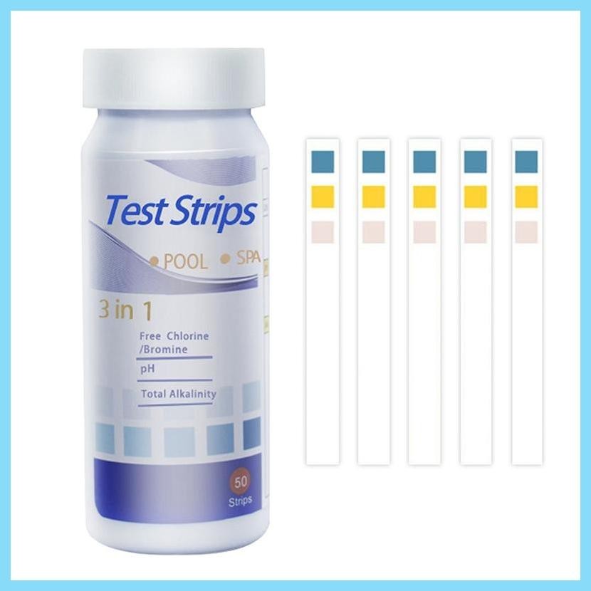 Pool And SPA Test Strips 50 Strips PH Total Alkalinity Test Paper ...