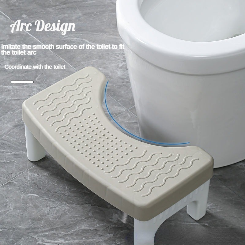 Toilet Squat Stool Removable Non-slip Toilet Seat Stool Portable Squat ...