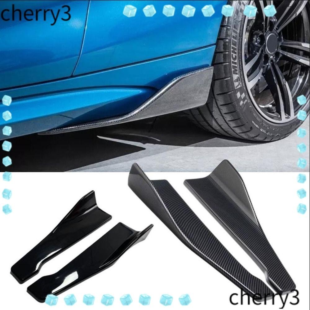 CHERRY3 Car Side Skirt Bumper Bars, Extensions Spoiler Splitter Car ...