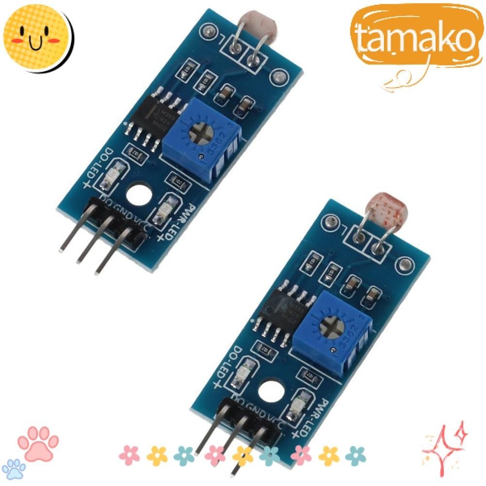 TAMAKO 10pcs LDR Photosensitive Sensor Module, 5MM Resistor Sensor ...