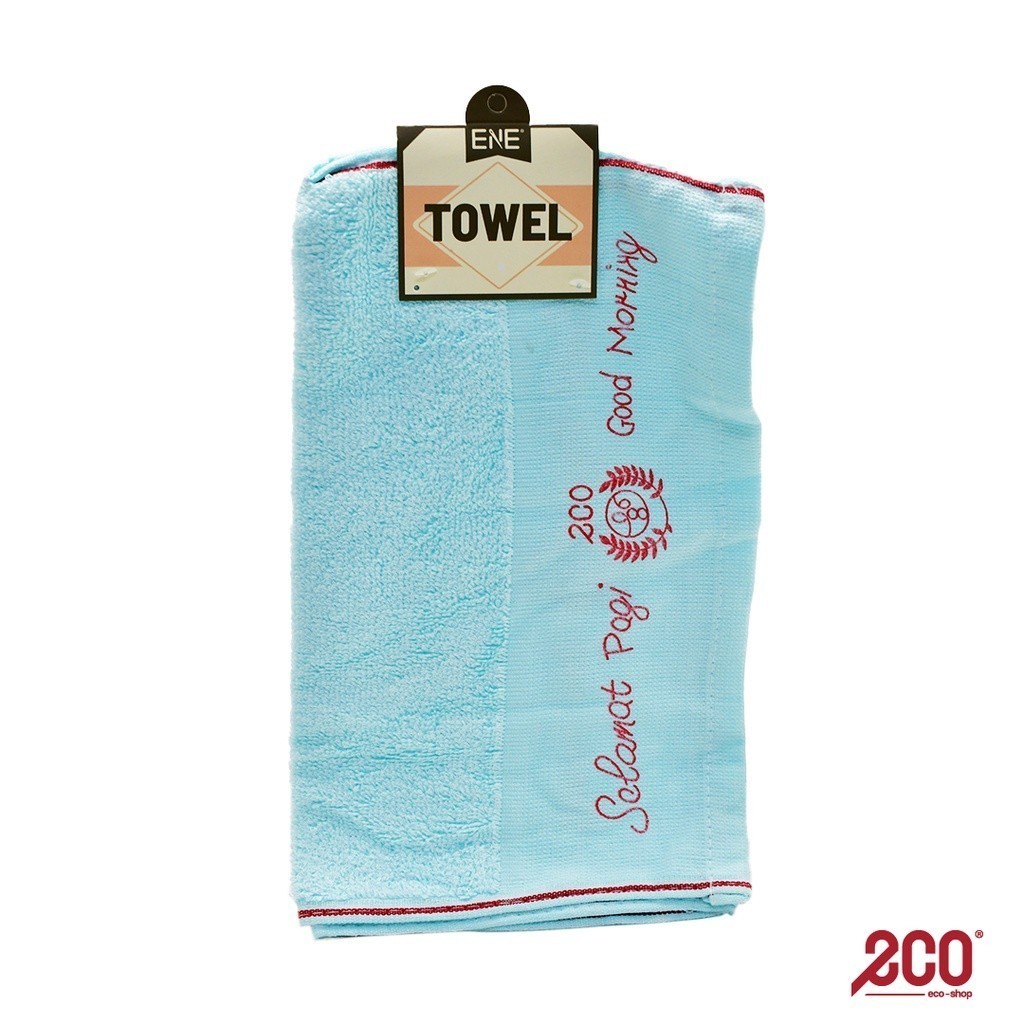 Ene Good Morning Hand Towel (70cmx35cm) | Shopee Singapore