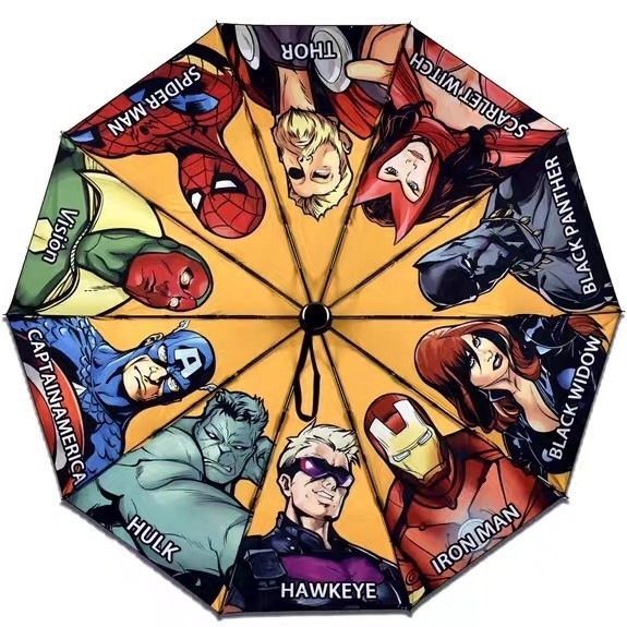 Sg BOUTIQUE Marvel Avengers Ten-Strand Automatic Sunny Umbrella Large ...