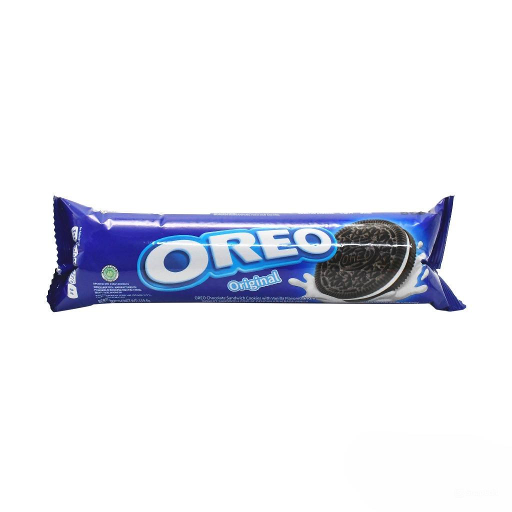 Oreo Chocolate Sandwich Cookies with Vanilla Cream (119.6g) | Shopee ...