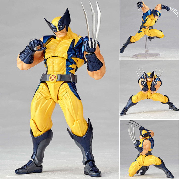 X-Men Deadpool and the Wolverine The Wolverine Movable Model Toy Garage ...