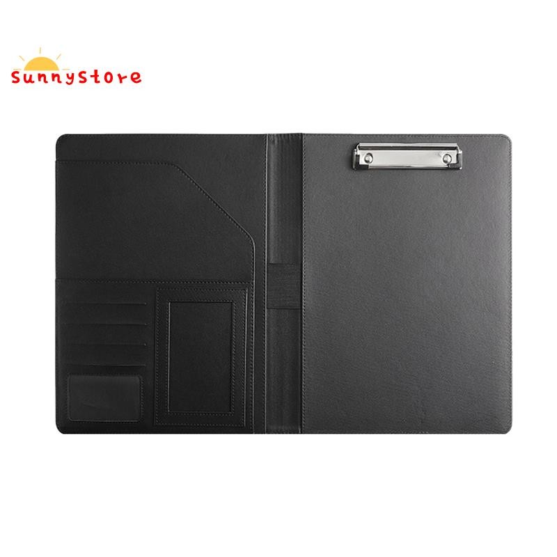 Resume Portfolio Folder Black Resume Portfolio Folder PU Resume ...