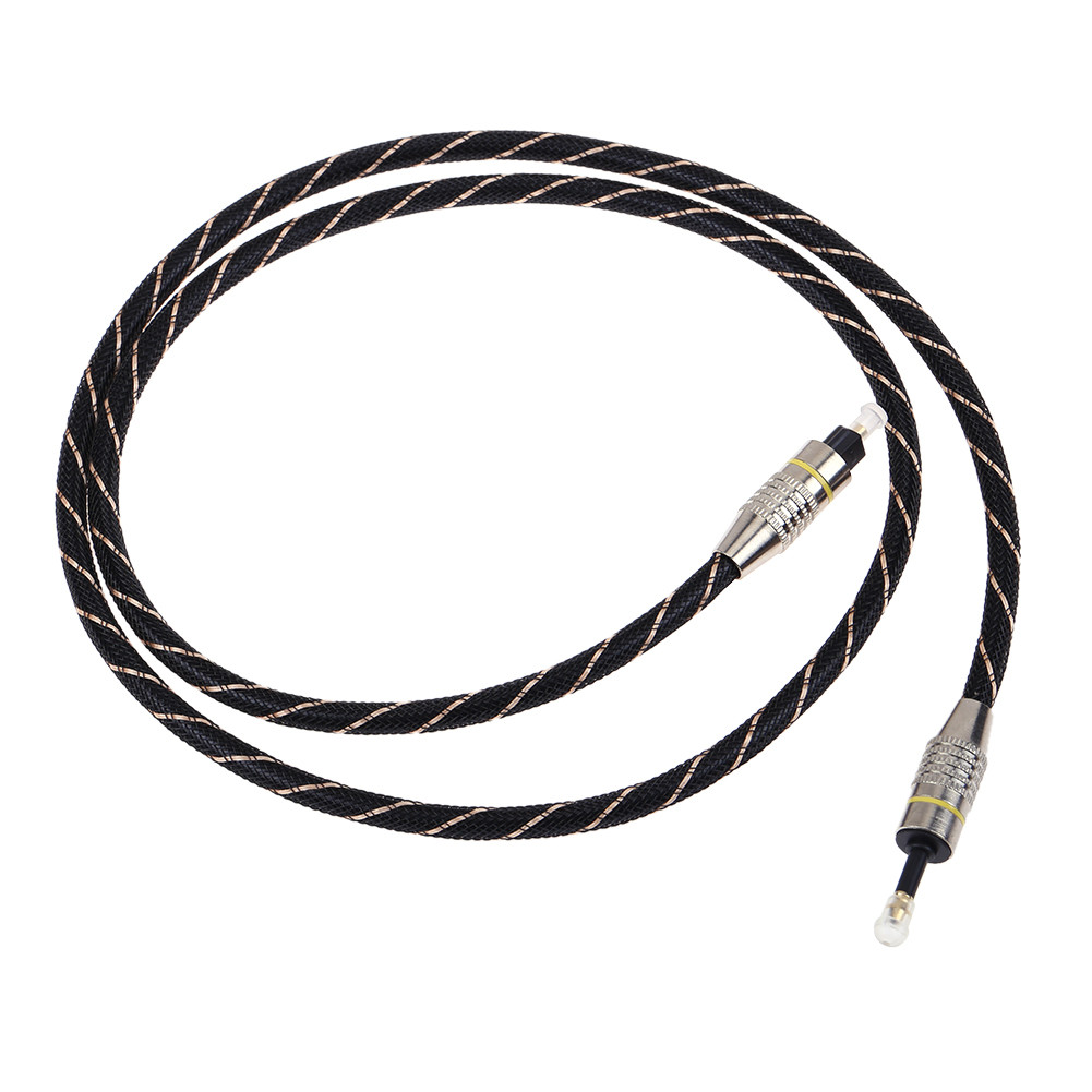 3.5mm Mini Toslink to Toslink Optic Cable Fiber Digital Optical Audio ...