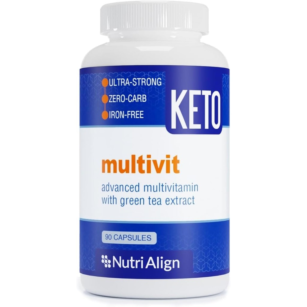 Nutri-Align Multivit | 90 Multivitamin Capsules for Keto | 20 Essential ...