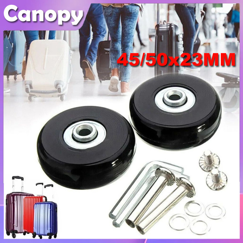 4PCS Luggage Wheels Suitcase Replacement Wheel Repair Kit Travel ...