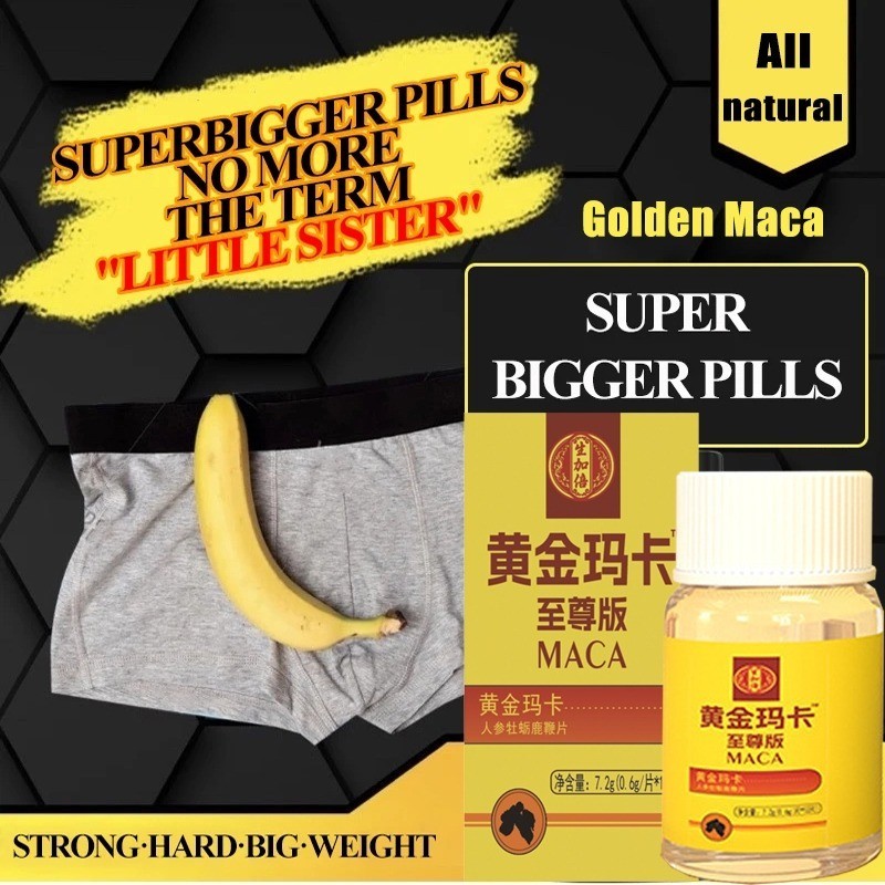 New upgrade Golden Maca Tablets Ginseng Oyster Deer Antler Tablets ...
