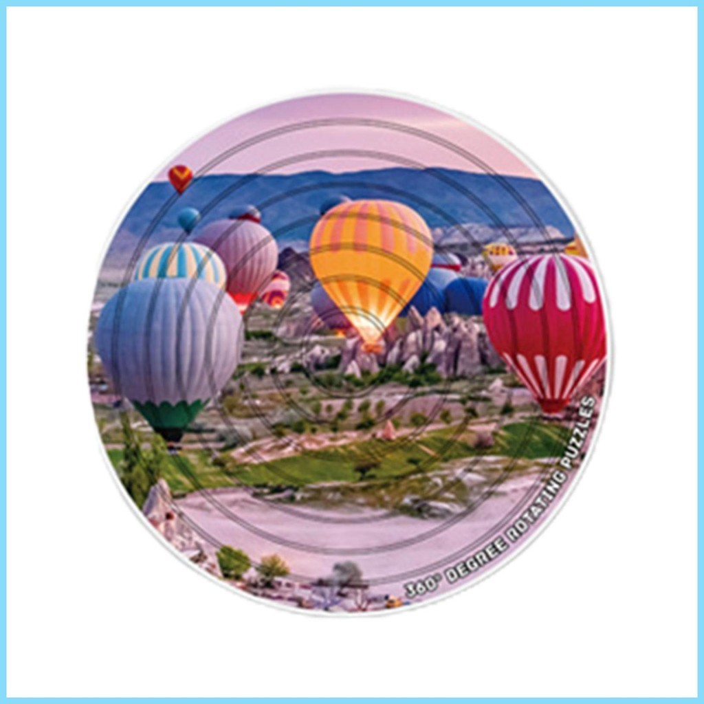 Rotating Puzzle Board Jigsaw Puzzles Learning Puzzle Toys Circular ...