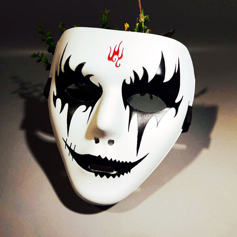 Halloween v-Shaped Mask Male Adult Street Dance Full Face Horror Hand ...