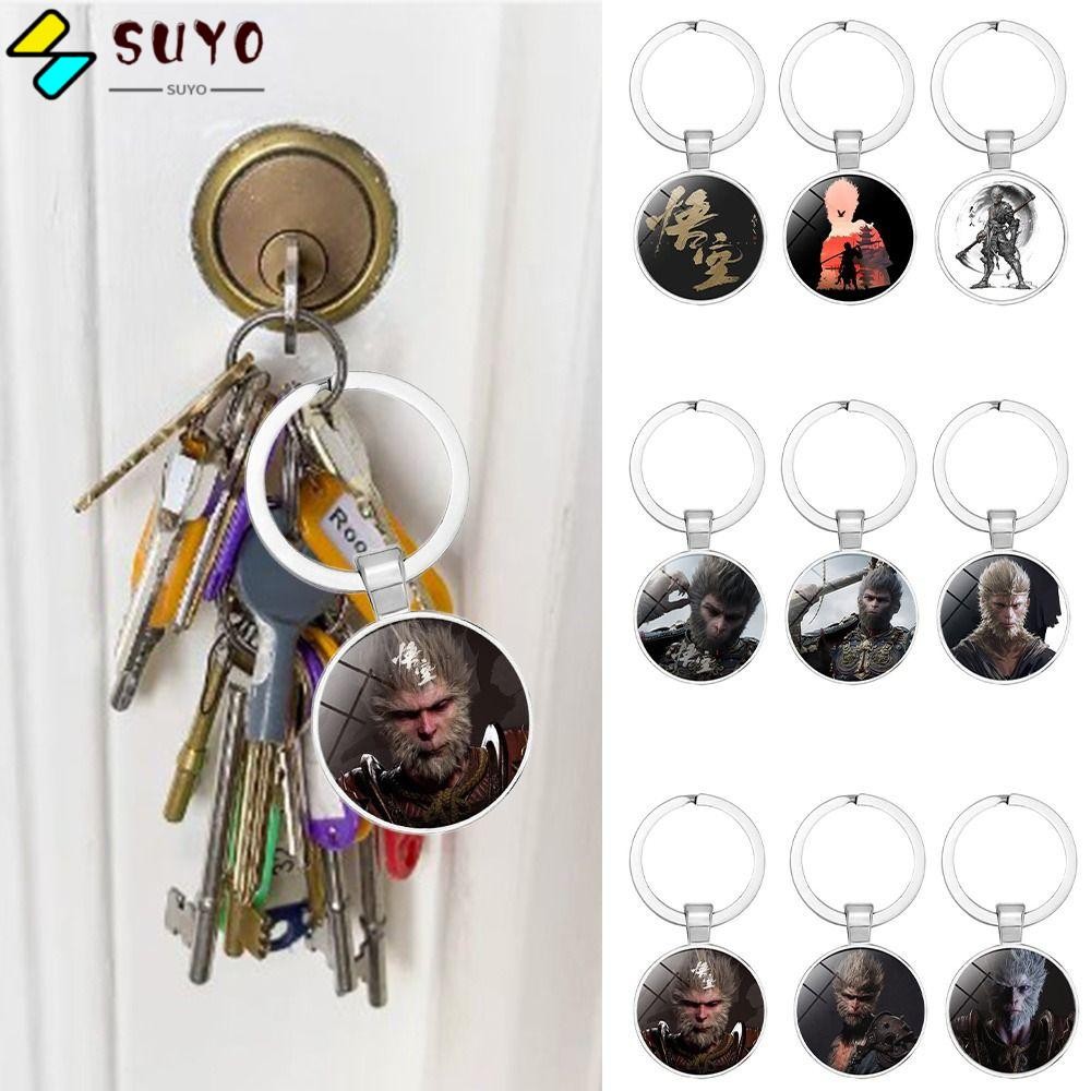 SUYO Wukong Pendant, Black Myth Sun Wukong Cartoon Black Myth Wukong ...