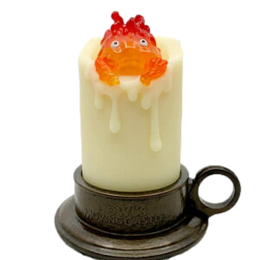 Studio Ghibli Howl's Moving Castle Calcifer's Flickering Candlelight ...