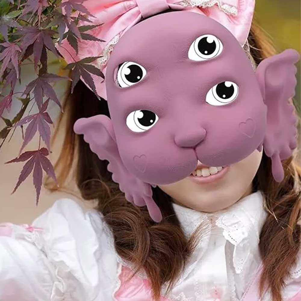 Melanies Martinezs 3D Printed Crying Baby Mask, Creative Game Character ...