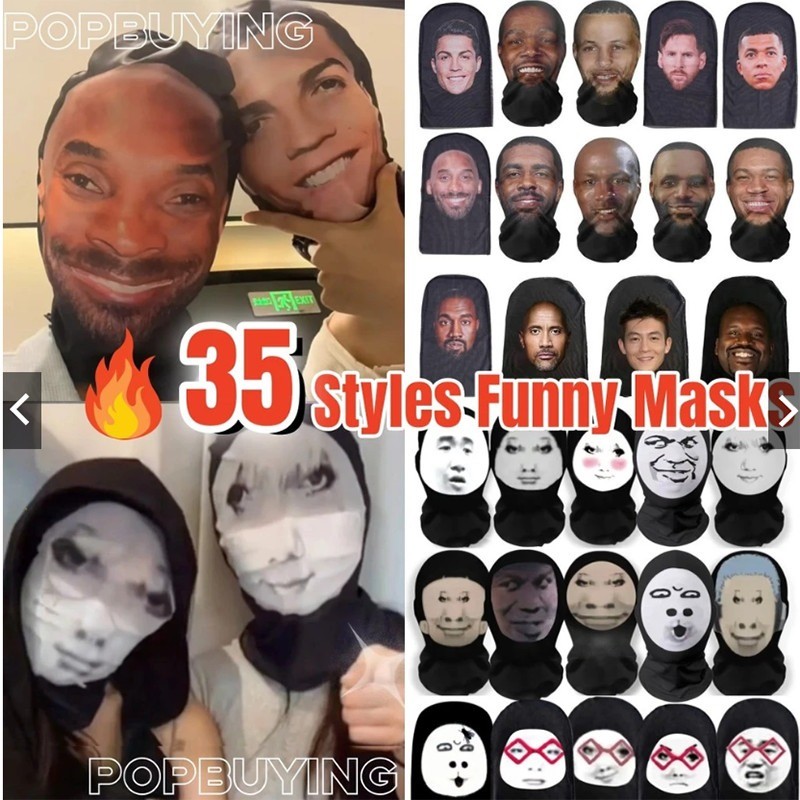 [Magpie] spoof dragon picture headgear prank funny cos sun protection ...