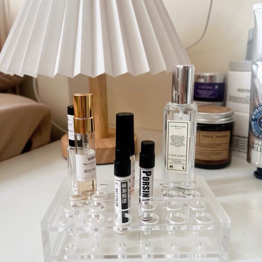 Perfume storage rack, desktop display rack, test tube perfume sample ...