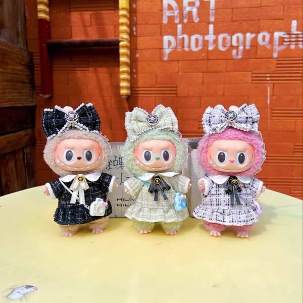 labubu accessories labubu clothes Rab Cloth Clothes Chanel Style Series ...