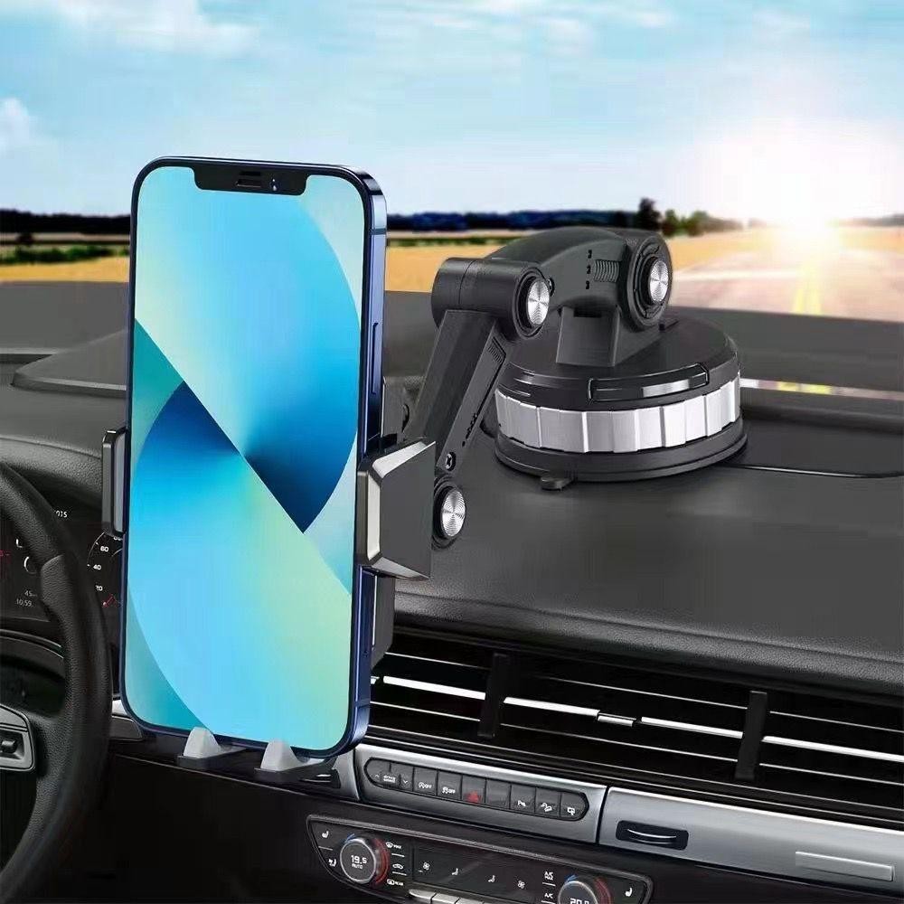 Universal 360 Long Neck Car Mount Phone Holder Mobile Phone Stand with Silicon Sucker (With ...