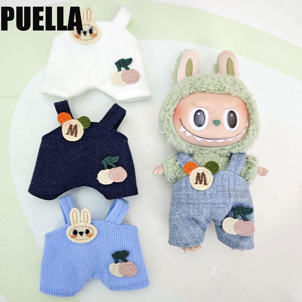PUELLA Labubu Time Clothes, Bread Head Cover Doll's Clothes 17cm Labubu ...
