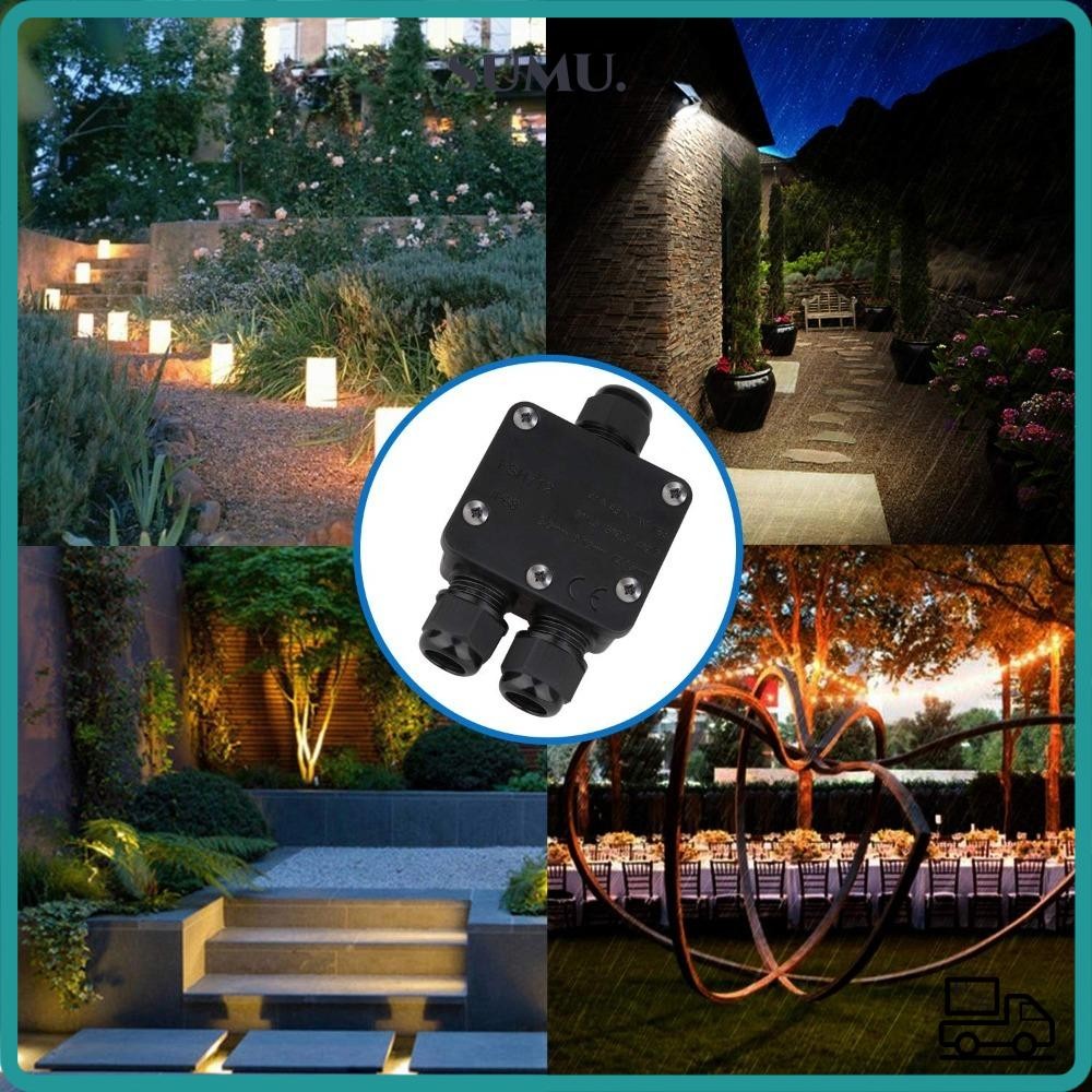 SUMU Electrical Junction Box /Electrical Cable Connector 3 Way IP68 ...