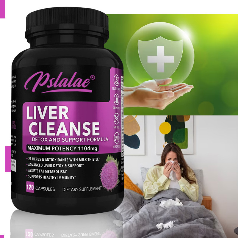 Pslalae Detox Support - Contains Artichoke, Turmeric - Milk Thistle ...