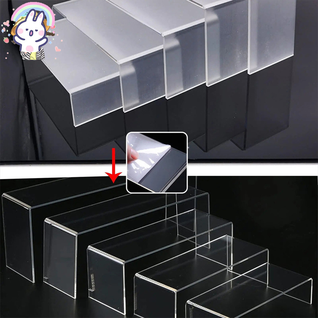 Display stand 5 pieces Display stand Transparent acrylic stand L-shaped ...