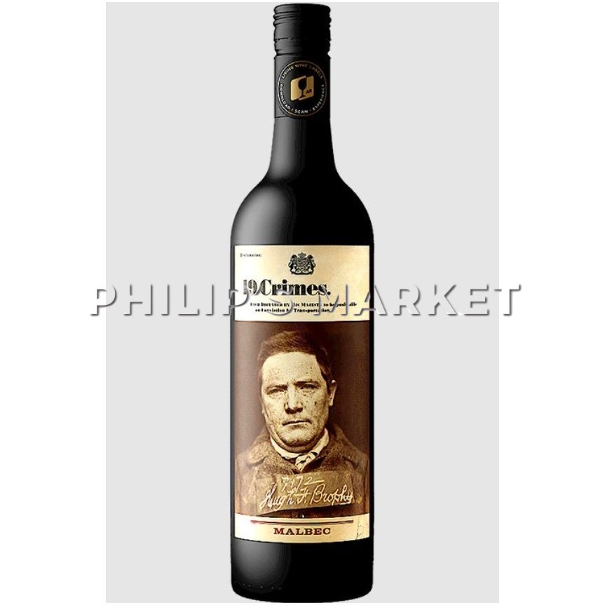 19 Crimes Malbec Red Wine 2020 (750ml) | Shopee Singapore