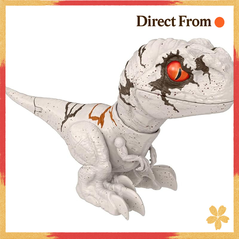 Mattel Jurassic World New Dominion Rampaging Baby Atrociraptor (Ghost ...