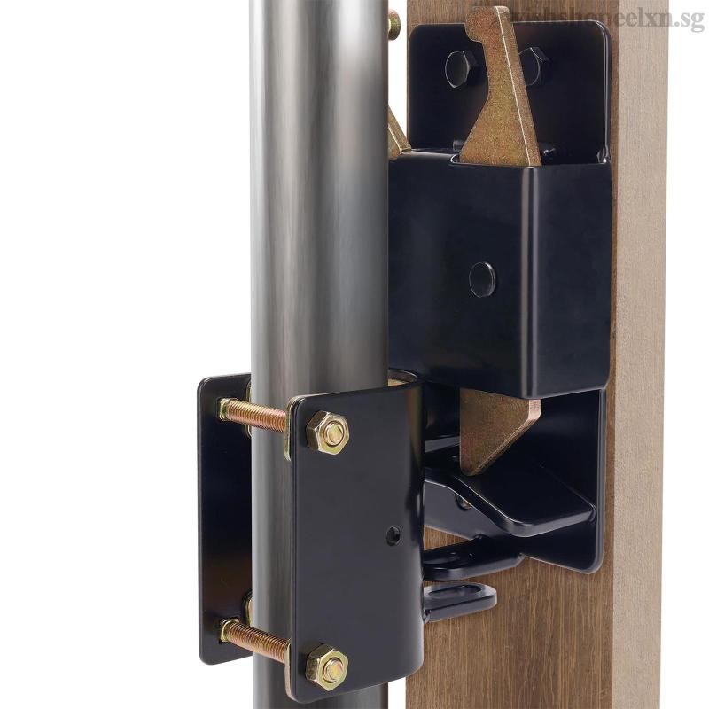 [Ready To Ship] Two Way Lockable Gate Latch Hardware for 1-5/8" to 2 ...