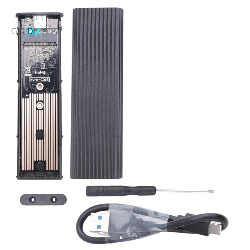 M2 SSD Case NVME Enclosure M.2 to USB SSD Adapter for NVME PCIE NGFF M ...