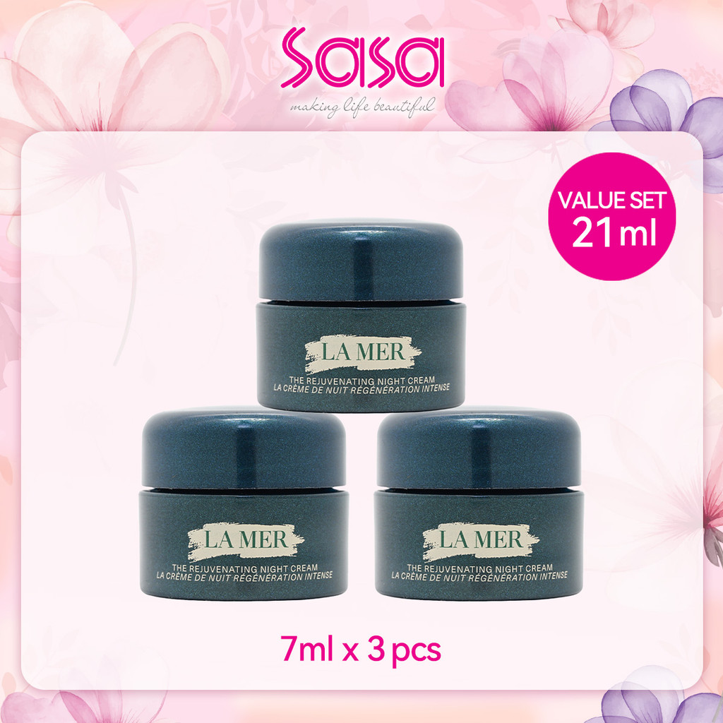 La Mer The Rejuvenating Night Cream Value Set (7ml x 3pcs) | Shopee ...