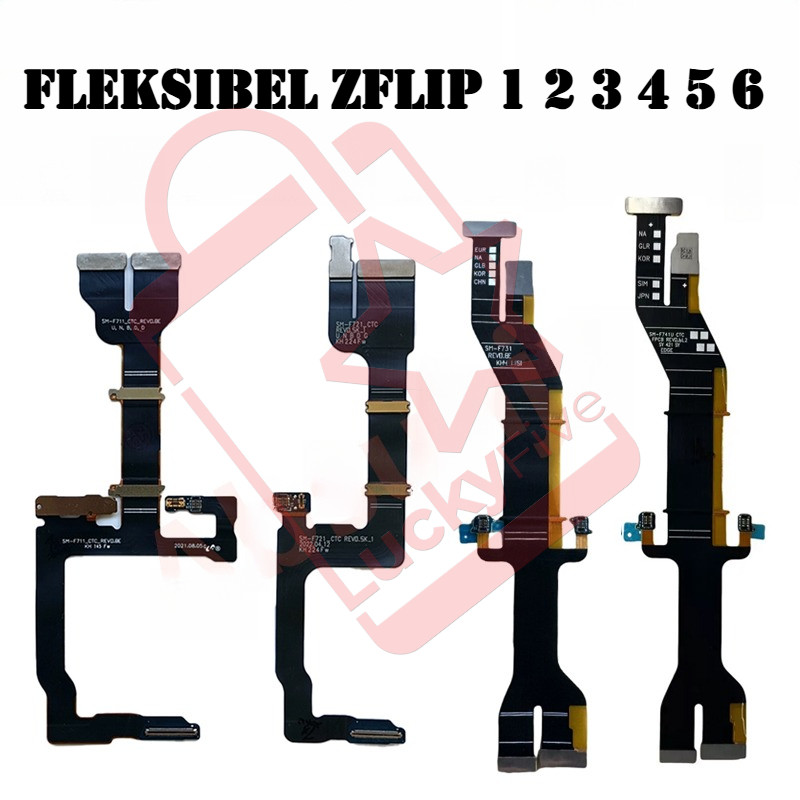 Flexible Display Flexible LCD Samsung Galaxy Z Flip 1 2 3 4 5 6 F700 ...