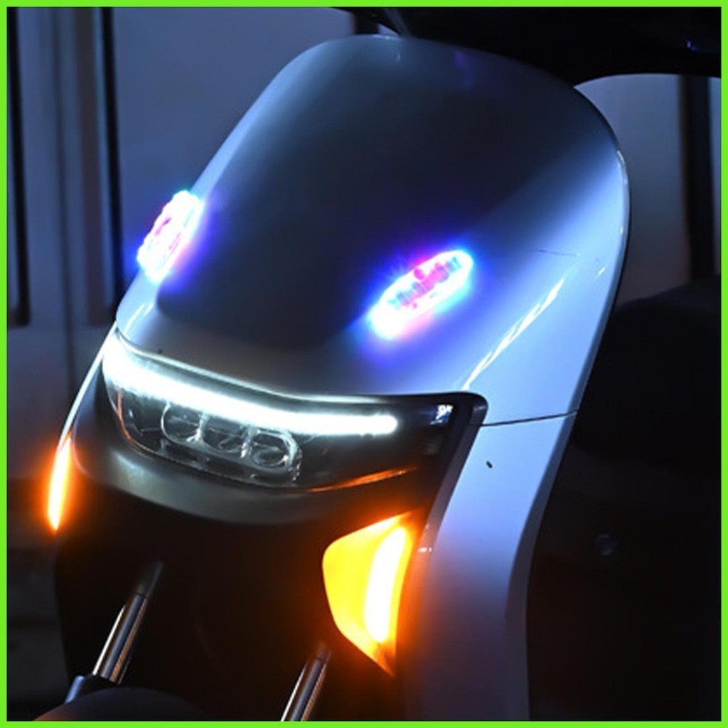 Solar Car Alarm Light Flashing Lights for Vehicles Adhesive Automotive ...