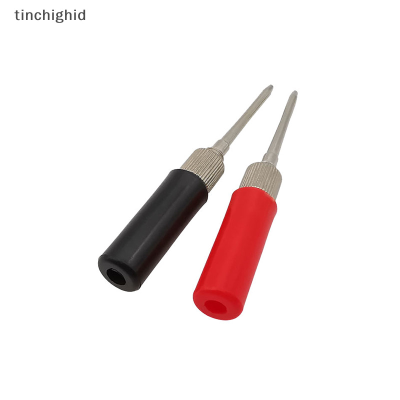 tinchighid 2MM Spring Electrical Test Probe Tip Hook Wire Connector ...