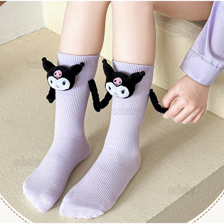 Kuromi Socks for Kids Girl Long Medyas School Socks 1-8year Girls ...