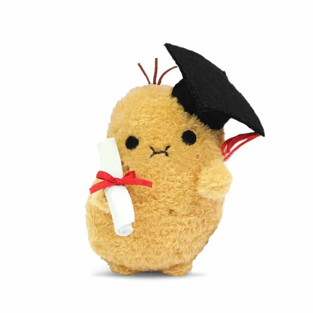 Graduation Potato Fluffy Mini Plush Toy, Graduation Stuffed Animal 2024 ...