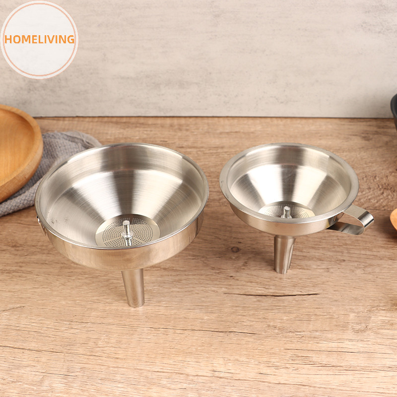 homeliving Stainless Steel Metal Funnel For Canning Kitchen Tools ...