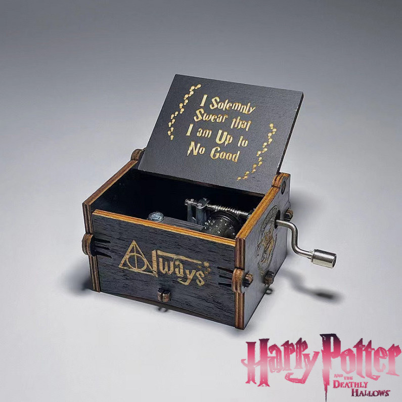 Harry Potter Hand Crank Music Box | Shopee Singapore