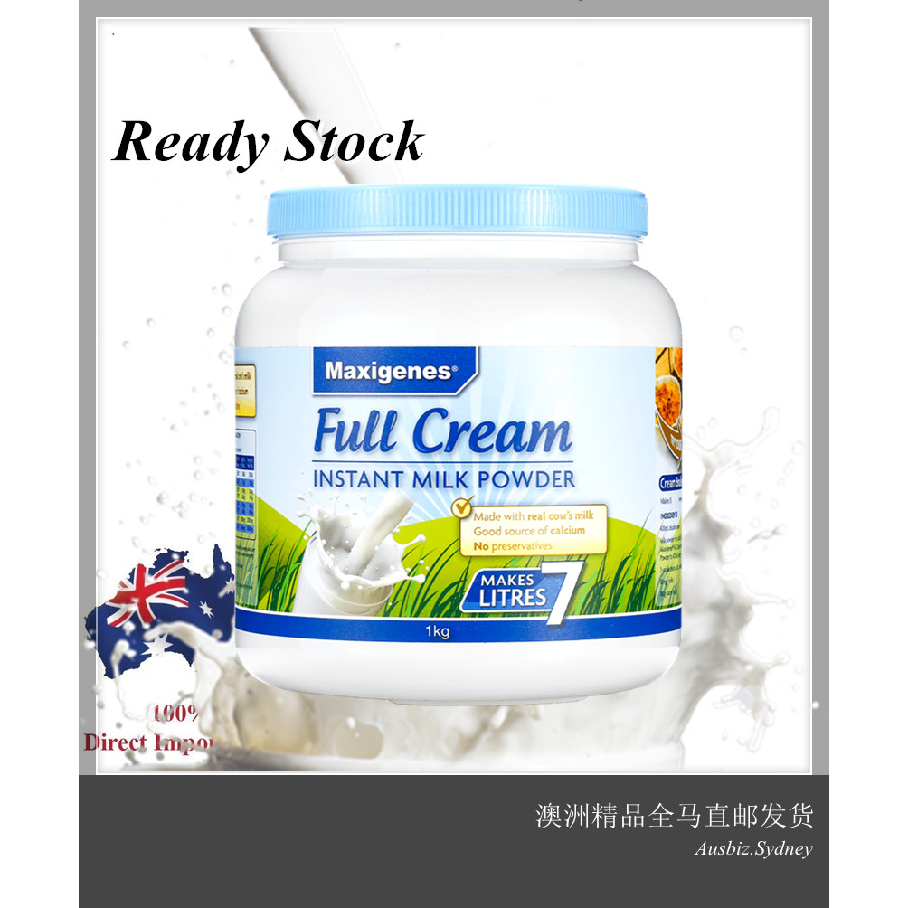 [Ready Stock: 04/2026] Australia Import Maxigenes Full Cream Instant ...