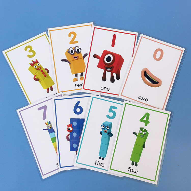 Numberblocks Numberblocks English Mathematics Enlightenment Card ...
