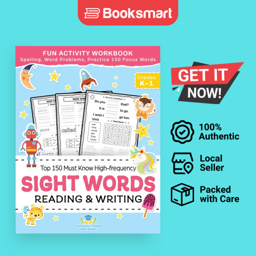 Sight Words Top 150 Must Know High-frequency Kindergarten & 1st Grade ...