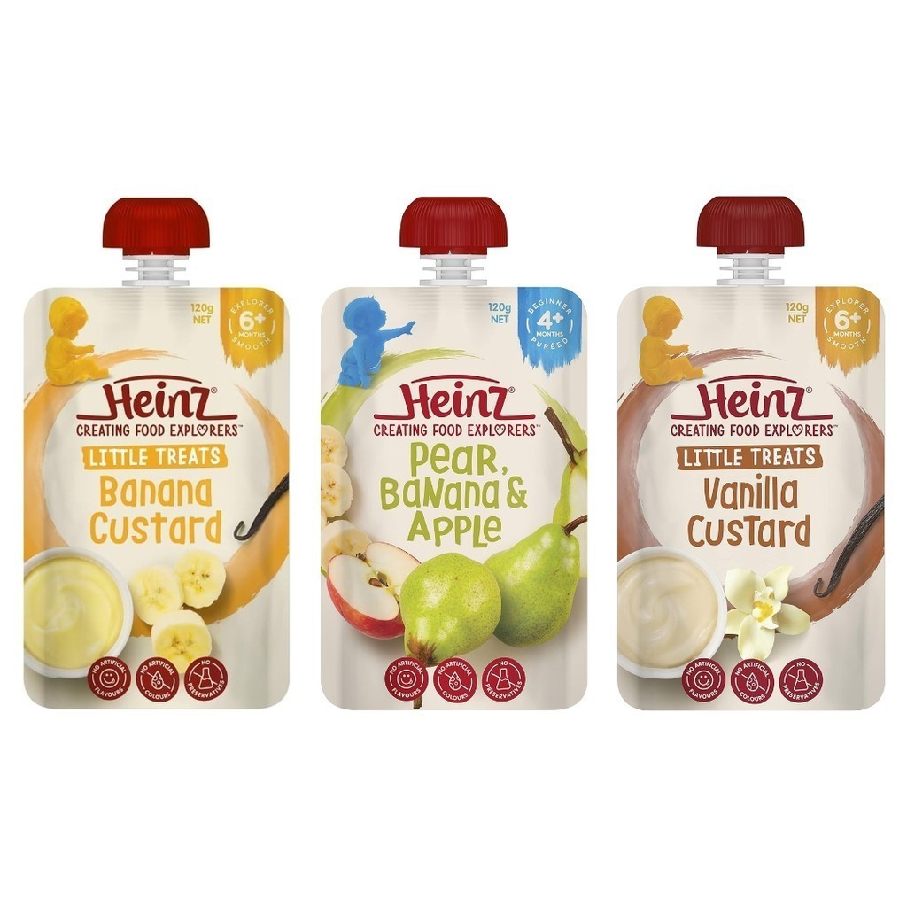 Heinz Baby Food Pouch Puree 120grams | Shopee Singapore