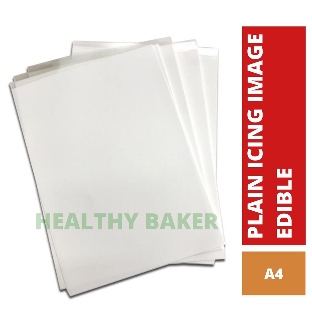 Wafer Paper A4 Size 50PCS / Edible Image Icing Paper / Halal / Ready ...