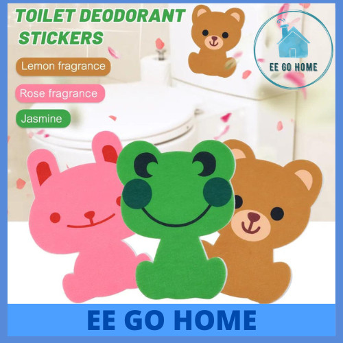 Toilet Deodorant Sticker Toilet Perfume Thickened Bathroom Pelekat ...