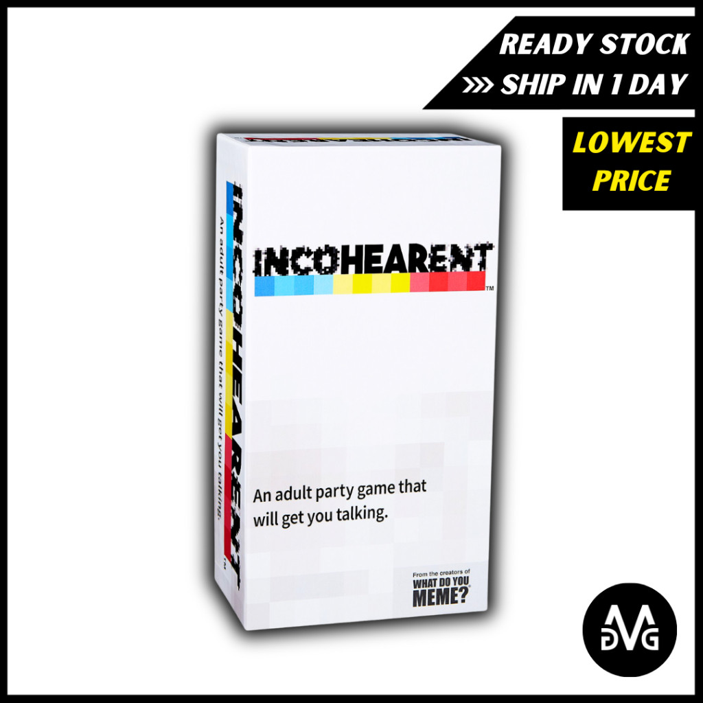 Incohearent The Party Game Where You Compete to Guess The Gibberish ...