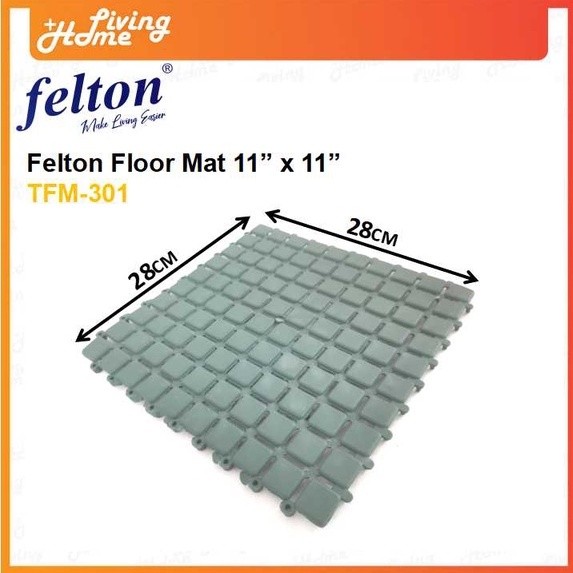 1pc Kitchen / Bathroom Plastic Anti Slip Floor Mat - Felton TFM-301 ...