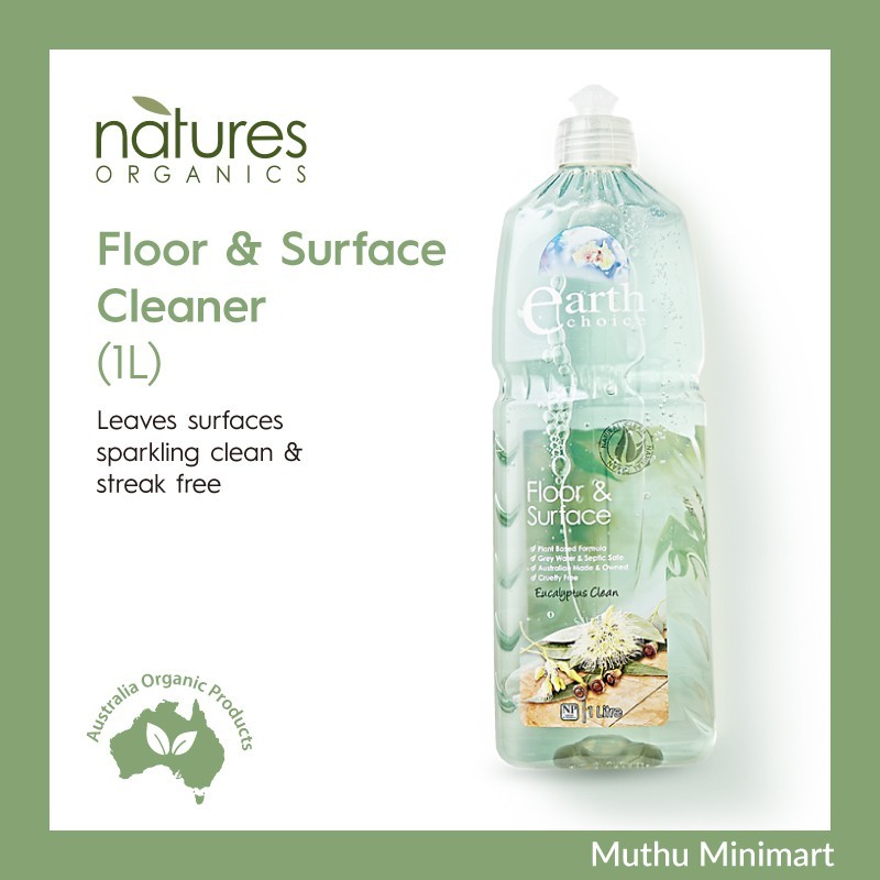 Earth Choice | Floor & Surface Cleaner Mop Cleaner | Pencuci Lantai ...