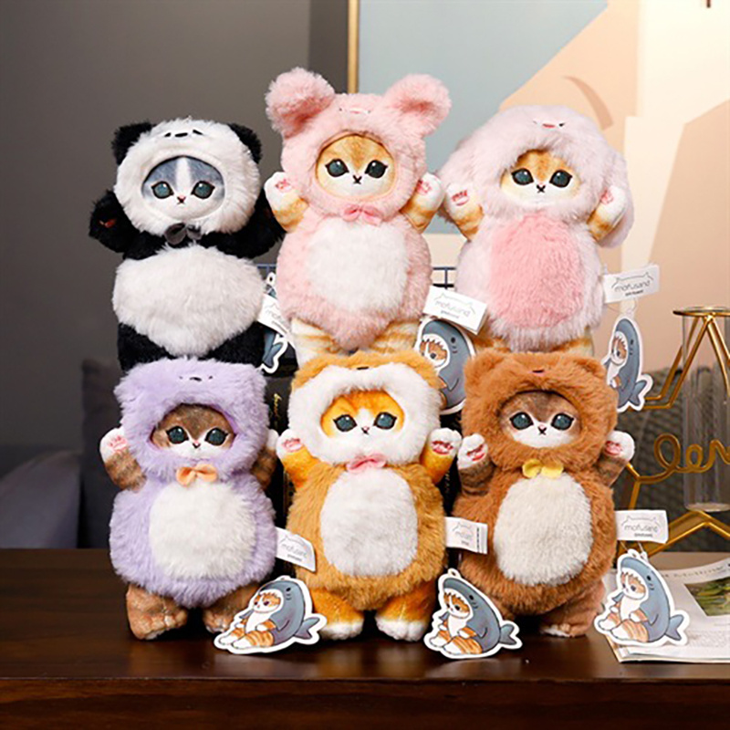 Mofusand Kawaii Cos Cat kawaii Animal Plushies 25cm Cosplay Animals ...