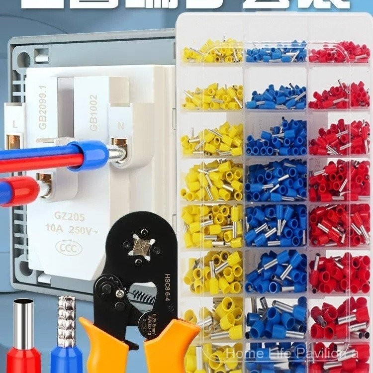 SGHot selling VE Tube Type Cold Compression Wiring Terminal Suit Copper ...